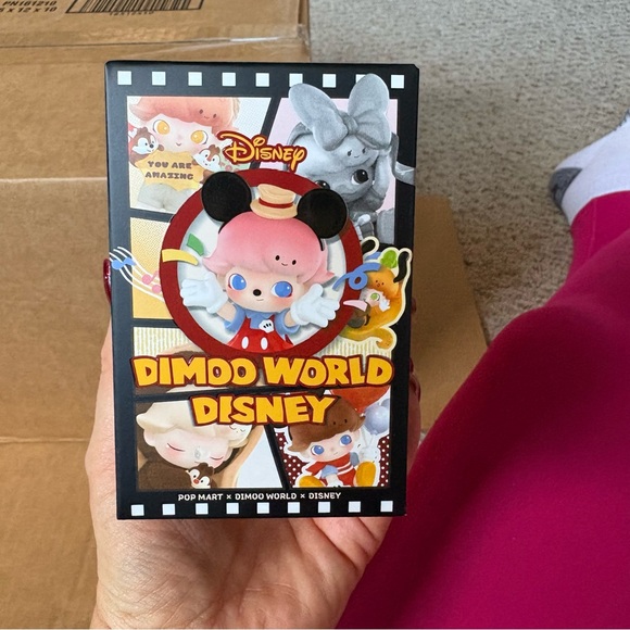 POP MART | Other | The Image Displays A Pop Mart Dimoo World X Disney ...